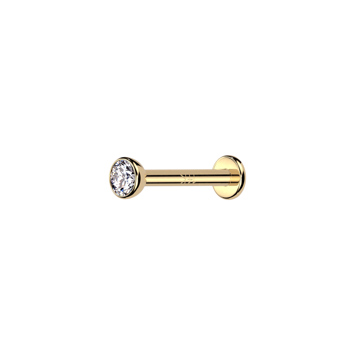 Essence Gem Helix Tragus Cartilage & Conch Ear Piercing - 14K Gold ...