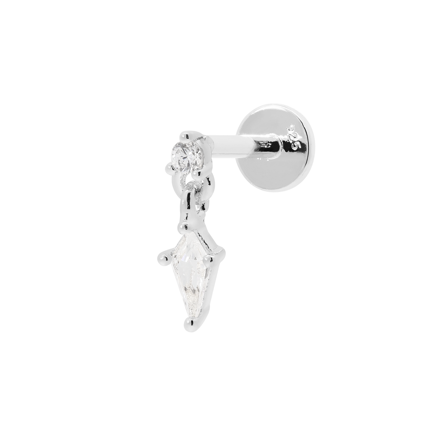 Edge Helix Tragus Cartilage & Conch Ear Piercing - Sterling Silver ...
